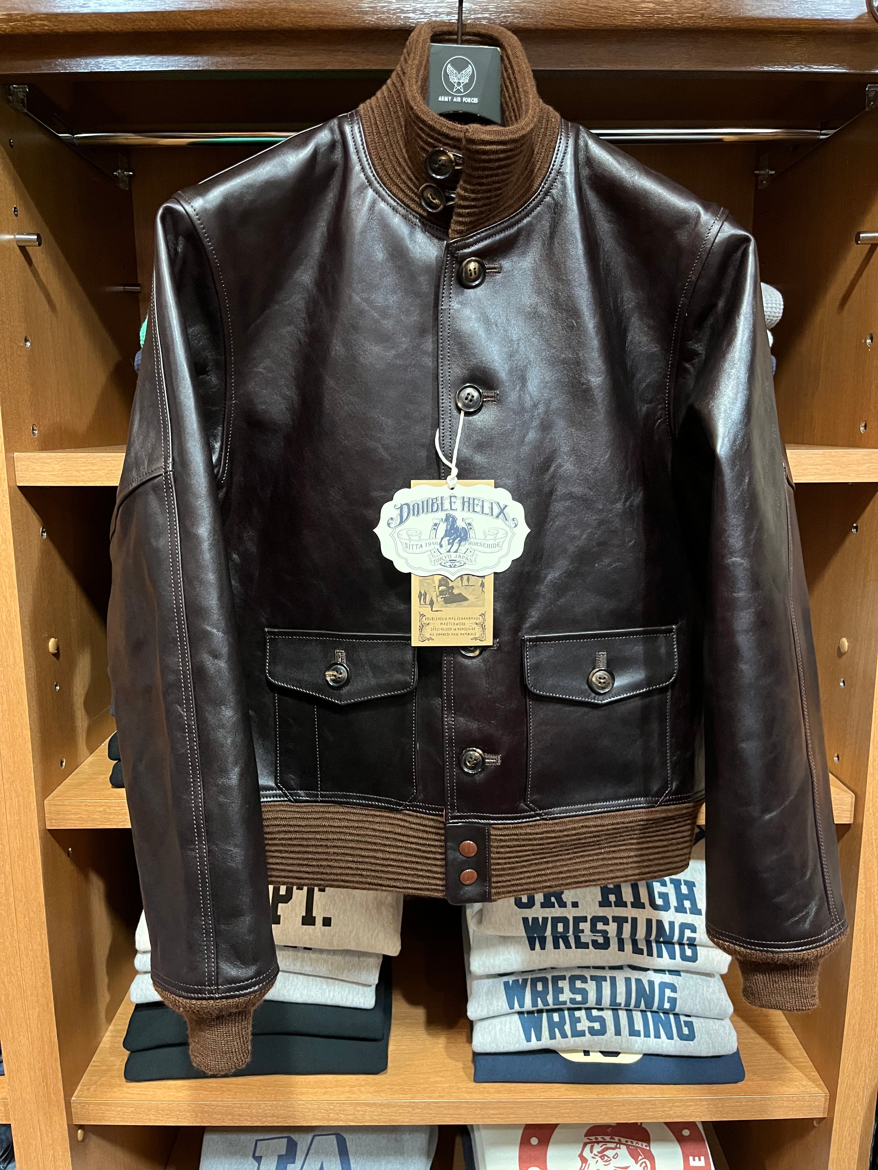 DOUBLE HELIX No.PM01 TYPE A-1 FLIGHT JACKET – THING